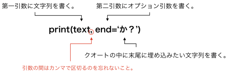 Pythonのprintのendのよくある3つの使い方 | HEADBOOST