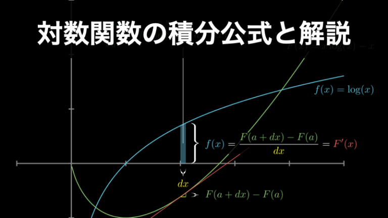 対数関数 log x の積分公式と2通りの証明の解説 | HEADBOOST